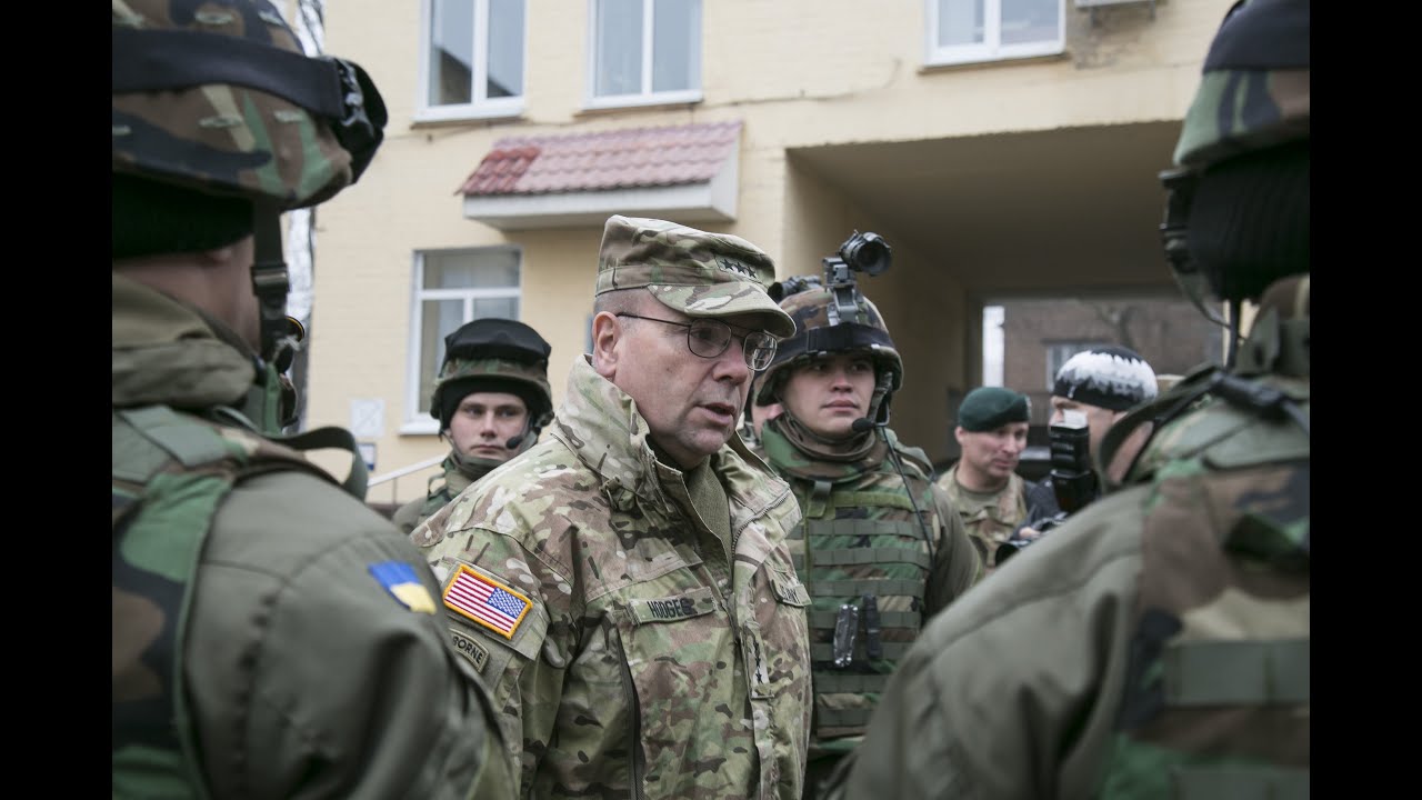 General Hodges and Ambassador Pyatt Travel to Dnipropetrovsk - YouTube