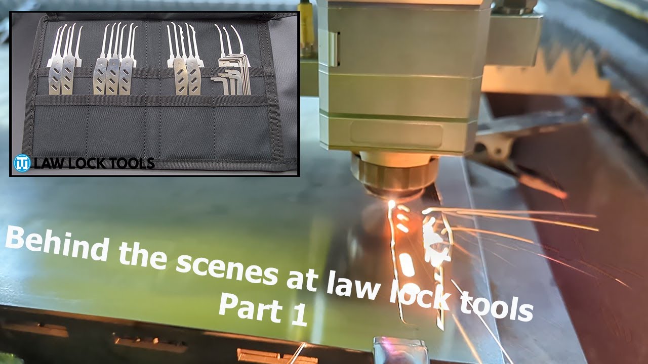 Behind the scenes at Law Lock Tools. How Lock Picks are made part 1 ...