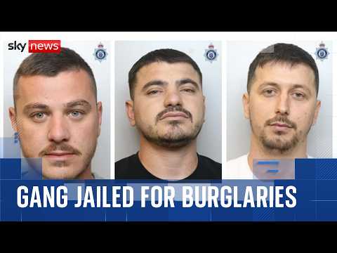 Albanian crime gang behind £1m burglary spree jailed