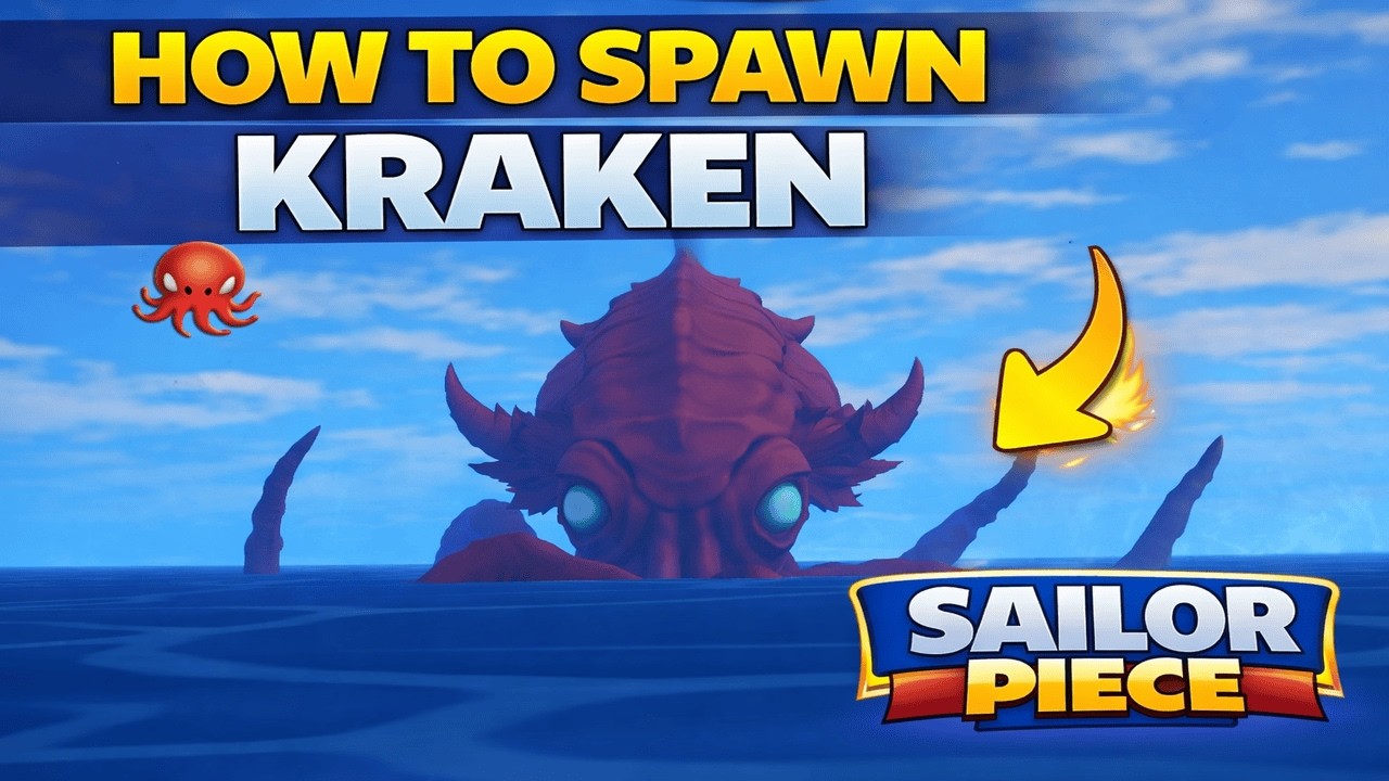 How To Spawn Kraken Fast In Sailor Piece | Roblox - YouTube