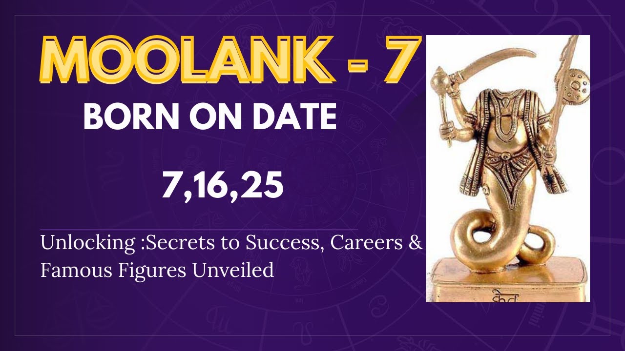 Moolank - 7 Explained | Discover the Power and Influence of numerology ...
