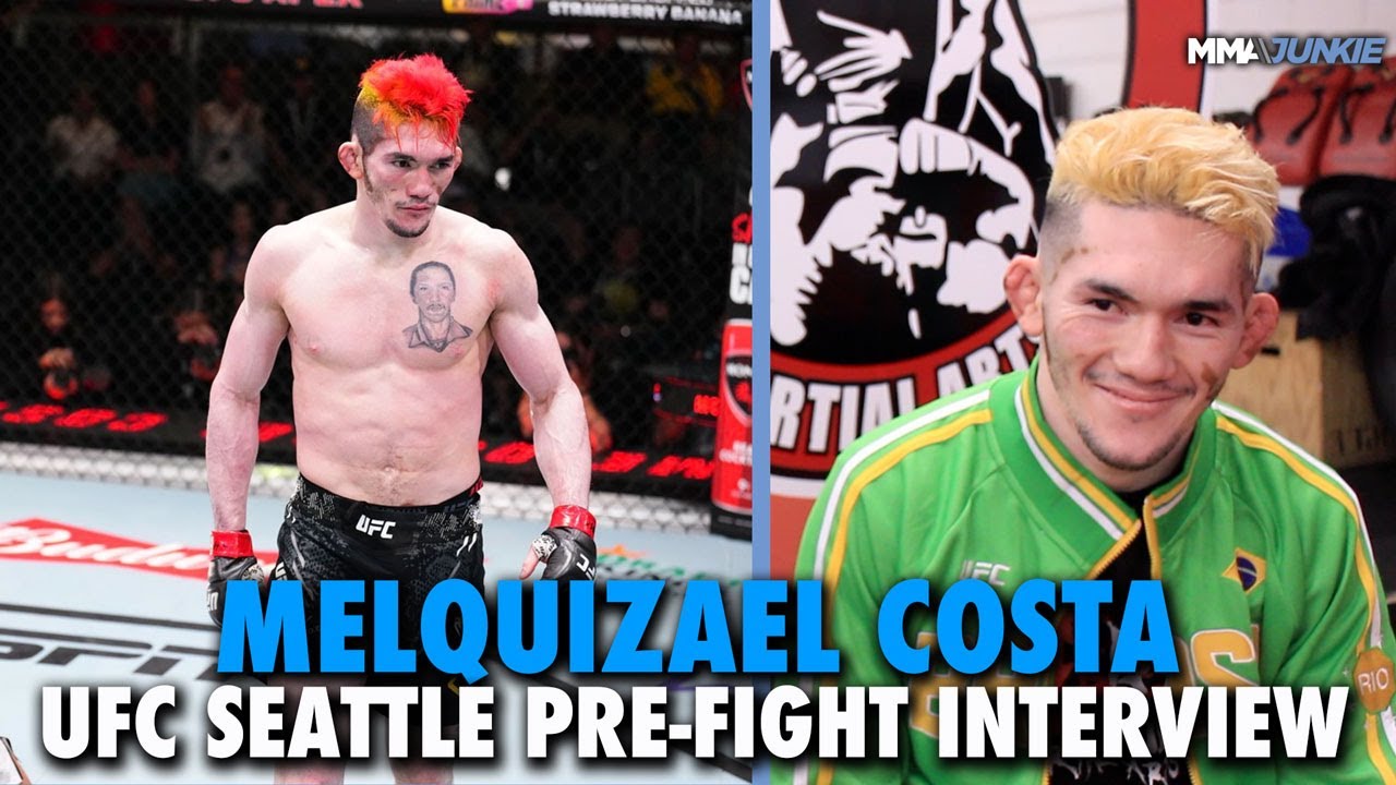 Melquizael Costa 'Very Confident,' Relishes UFC Seattle Opportunity vs ...
