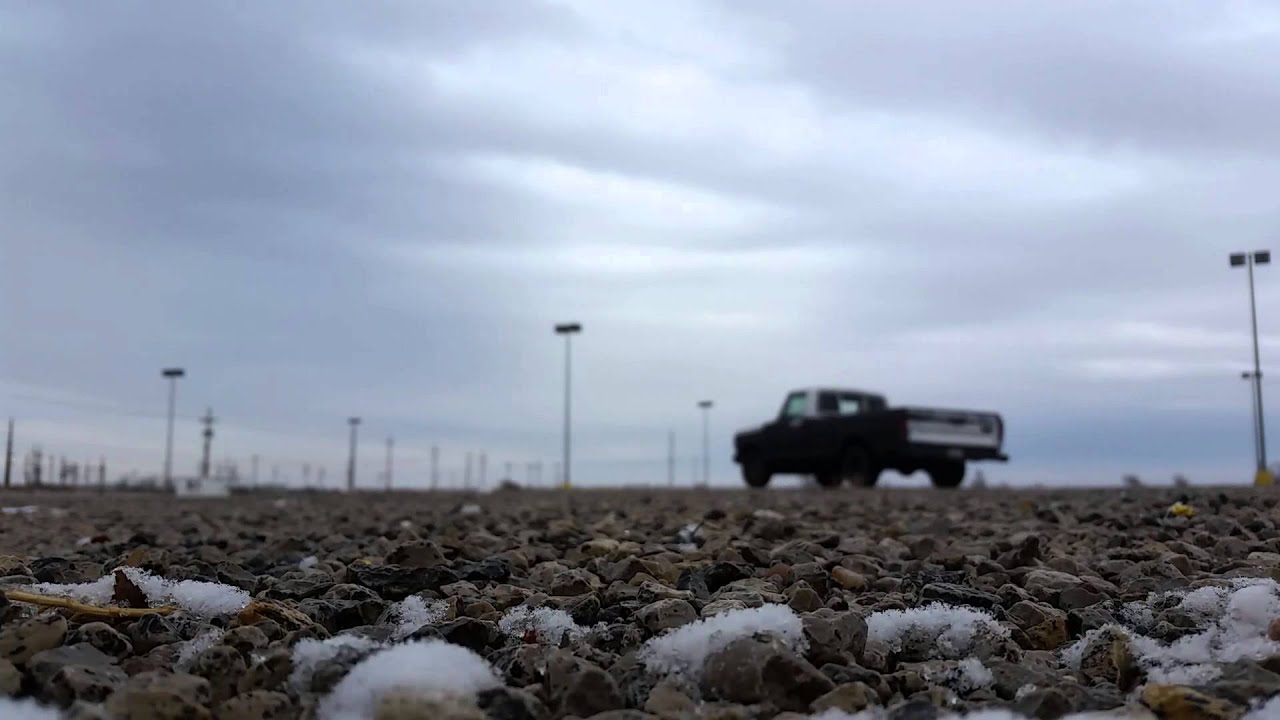 Ford f100 truck drifting - YouTube