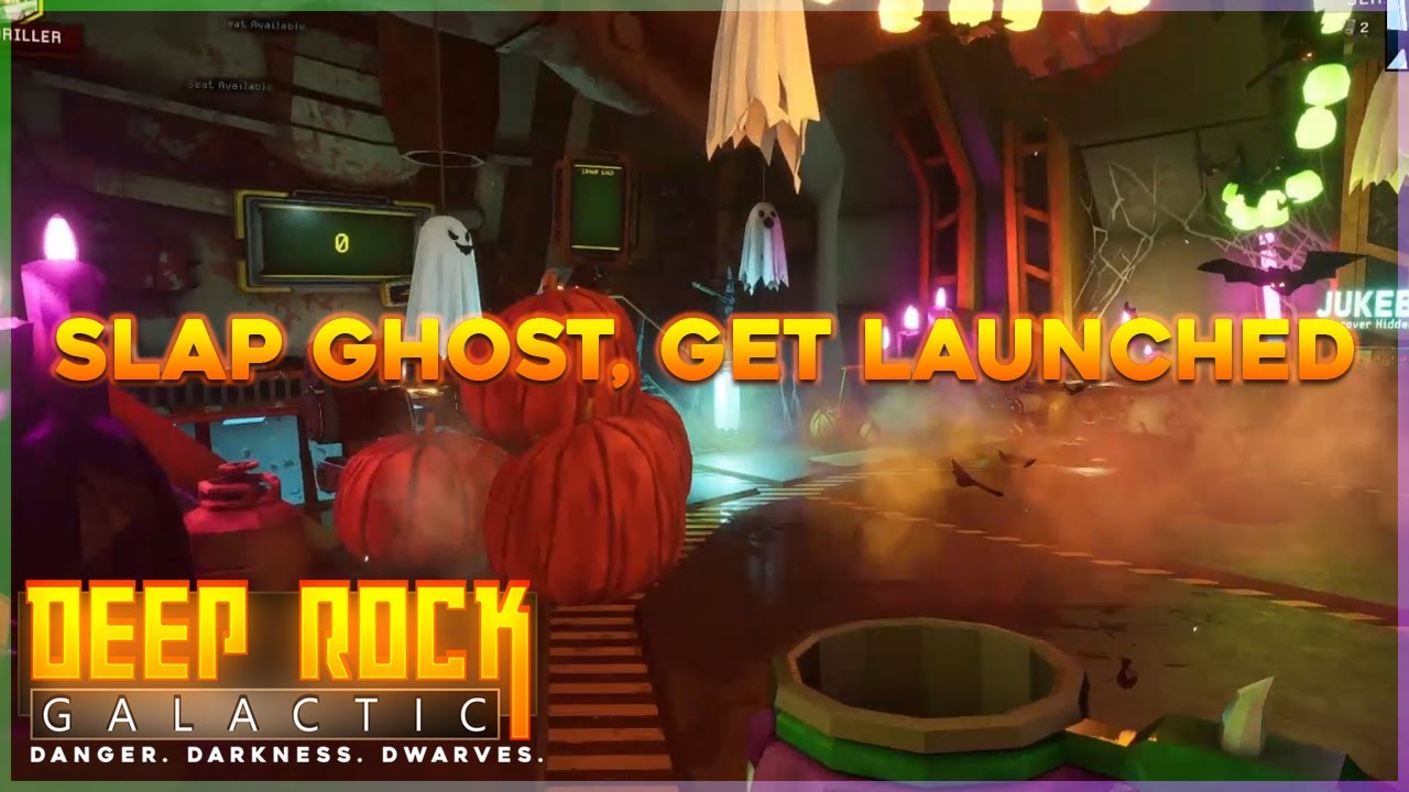 Slapping Ghosts To Get High | Deep Rock Galactic Clip 1 - YouTube