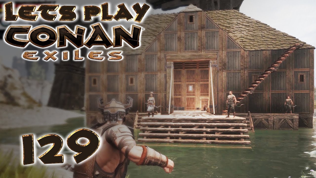 Conan Exiles Coop Wolfsrudel am Herrenhaus Conan Exiles Deutsch German ...