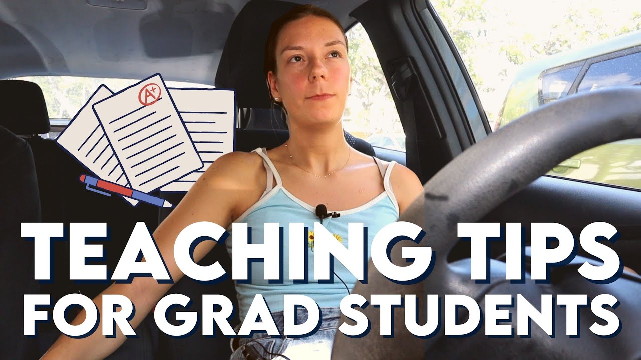 How to Teach as a Graduate PhD Student | Teaching Assistant Tips - YouTube