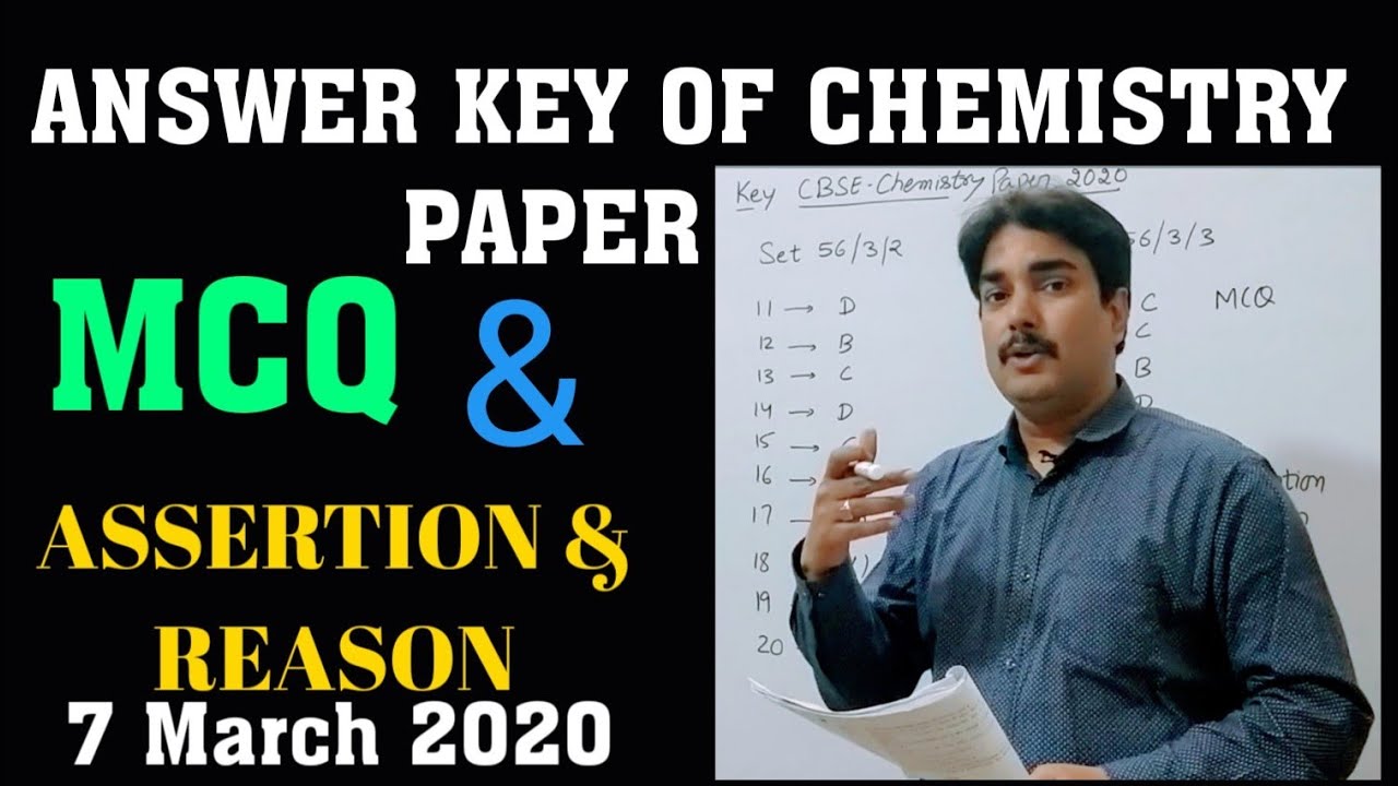 Cbse Class 12 Chemistry Sample Paper 2020 Answer Key Examples Papers cbse-class-12-chemistry-sample-paper-2020-answer-key-examples-papers