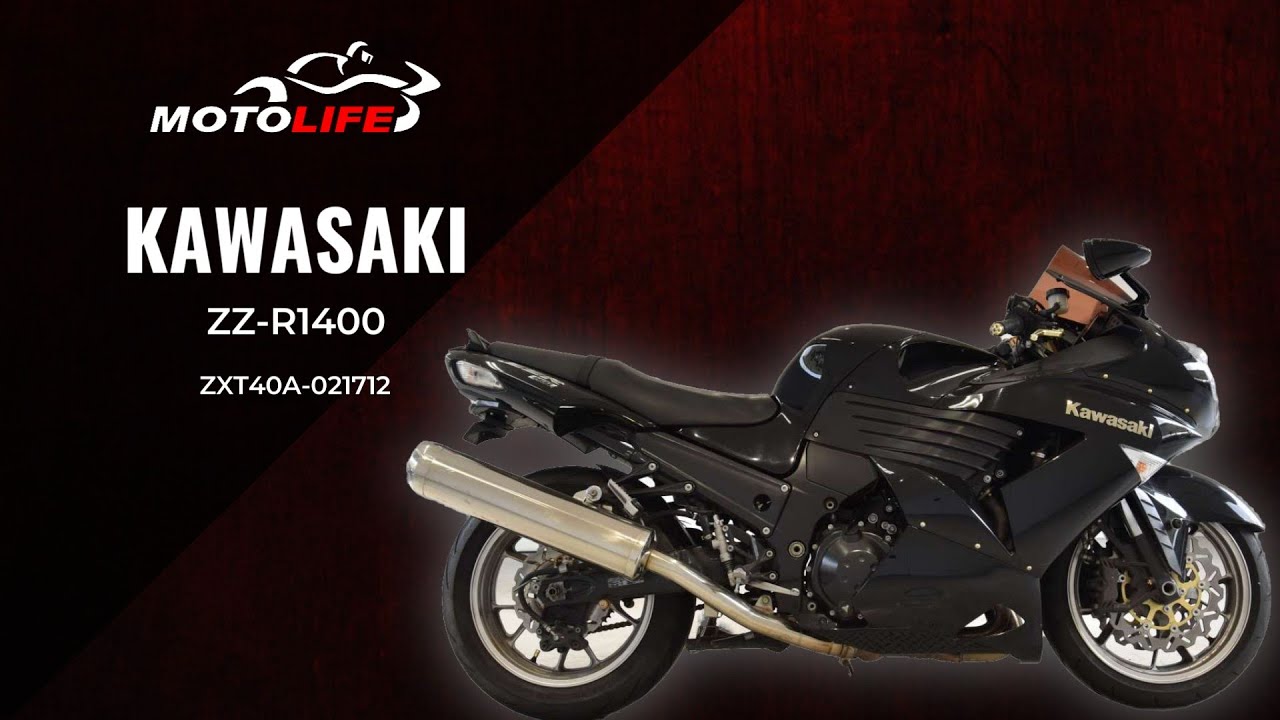 Kawasaki ZZ-R1400 - ZXT40A-021712 - YouTube