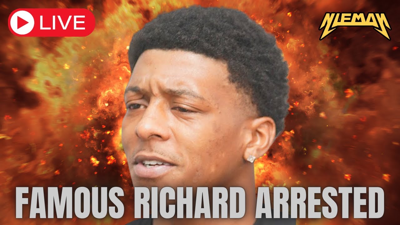FAMOUS RICHARD ARRESTED IN NEW JERSEY #GVNGLVNDNIEM - YouTube