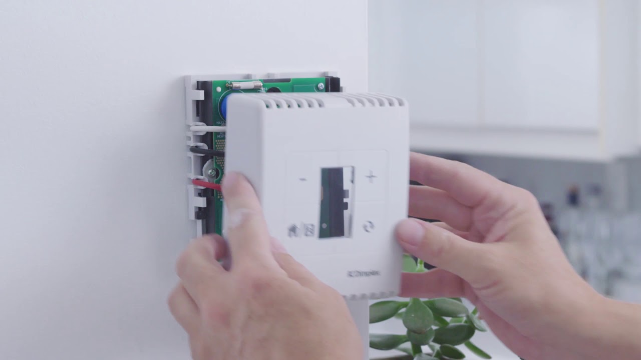 Thermostat intelligent CONNEX - YouTube