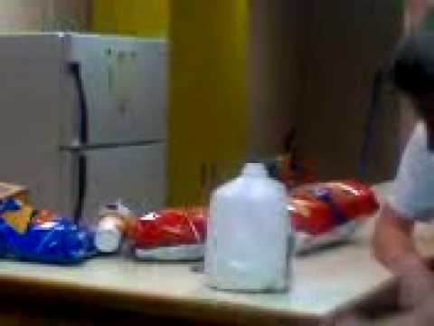 chugging a gallon of milk - YouTube