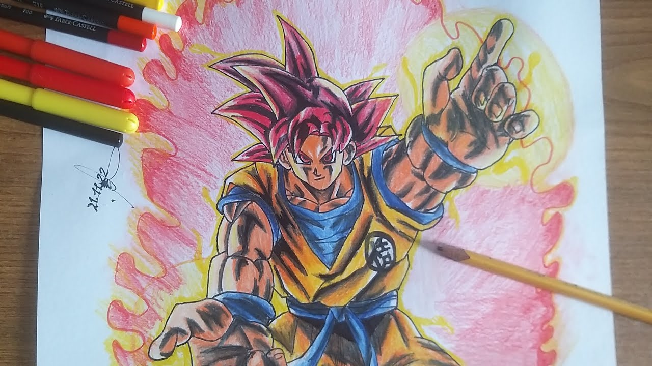 Son Goku SSJ God | D4XY - YouTube