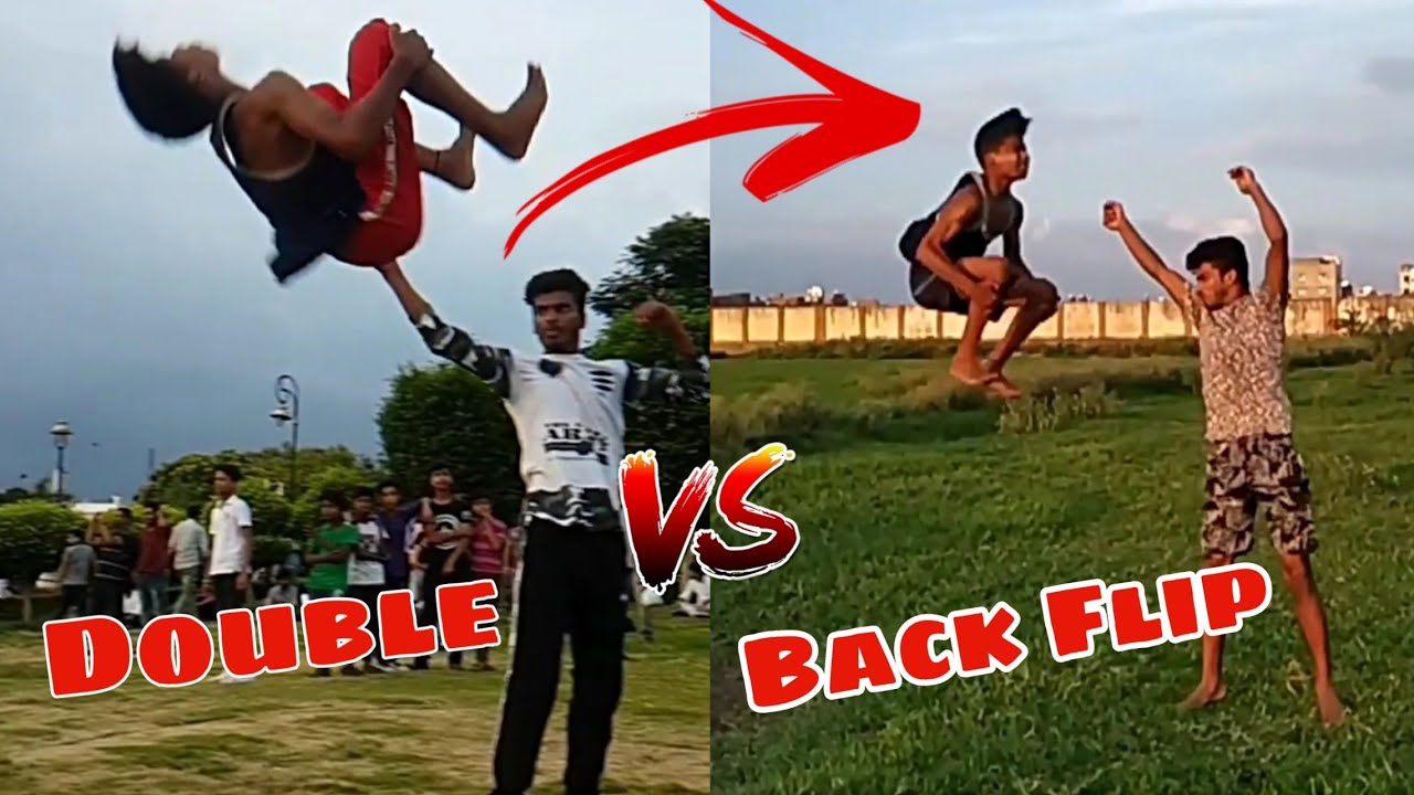 Evaluation My Flips- progression || Double Back Flip, 1080 Triple Full ...