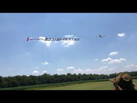 Making a banner for RC banner towing - YouTube