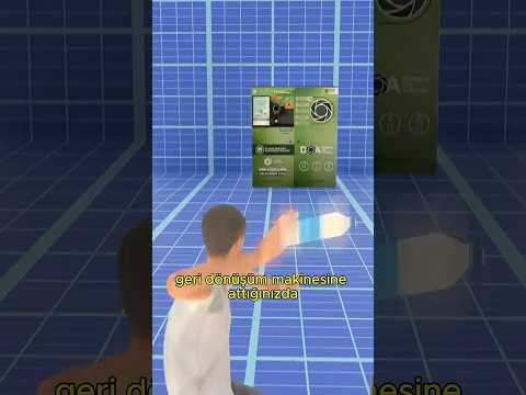 Geri dönüşüm makinesi kandıralamaz♻️