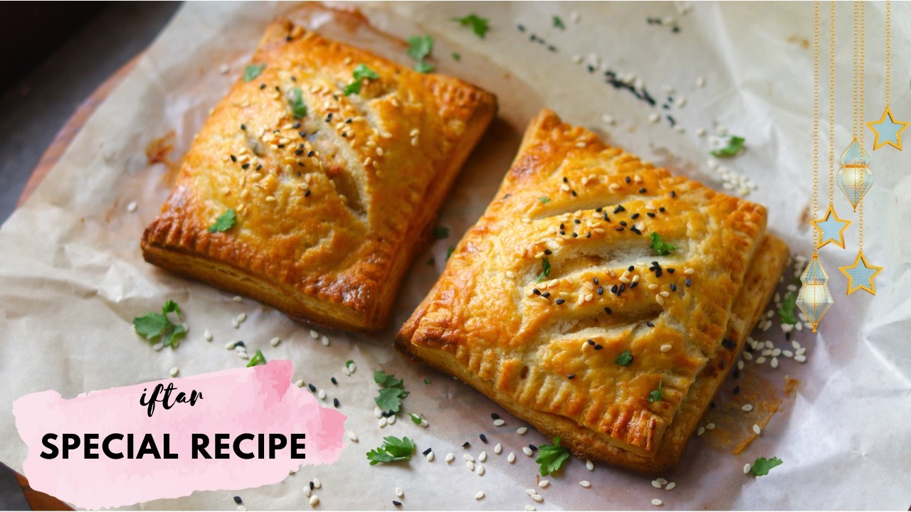 Creamy Chicken Puffs Recipe | Ramadan Special Recipe | bakery style ...