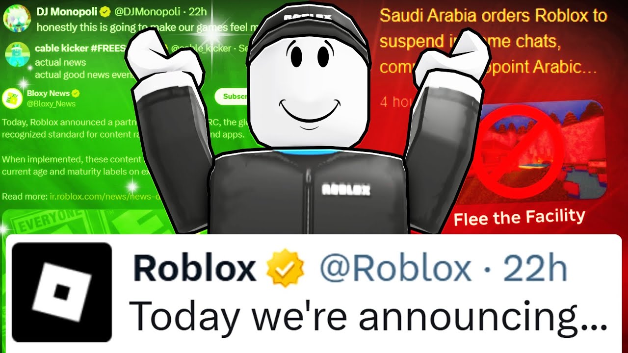 Roblox's New Announcement Is... - YouTube