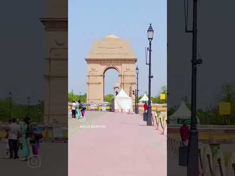 India gate Lal kila #djarjunshakya - YouTube