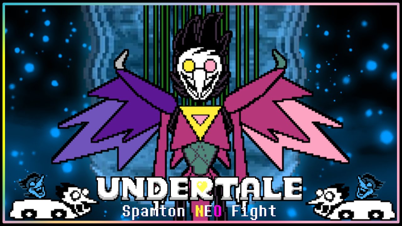 Undertale - Spamton NEO Fight | UNDERTALE Fangame | All Ending - YouTube
