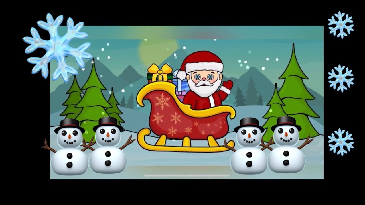 Santa Claus is coming to Town! More Bimi Boo puzzles - YouTube