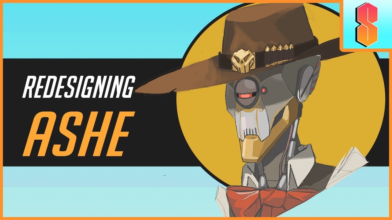 Artists Redesign ASHE, from Overwatch - YouTube