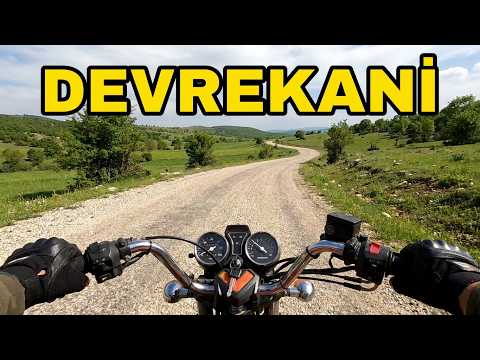 Alçılar köyünden Devrekaniye motorla gidiş