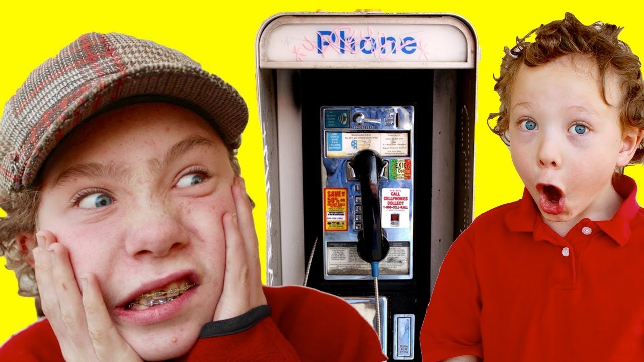 Kids Discover The Payphone: The Half Pints Call Grandpa on a Payphone ...