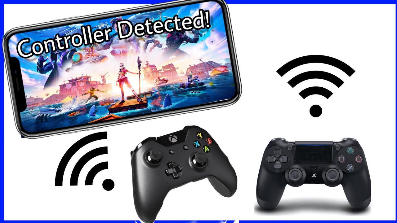 HOW TO PLAY FORTNITE MOBILE WITH A CONTROLLER! (Xbox One, Playstation 4 ...