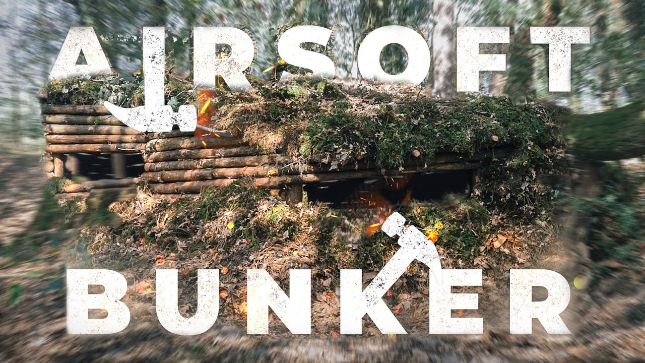 ON CONSTRUIT UN BUNKER (Pour l'airsoft) - YouTube
