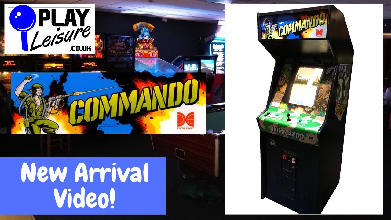 Oh YES! It's the stunning Commando Arcade Machine - Retro Heaven ...