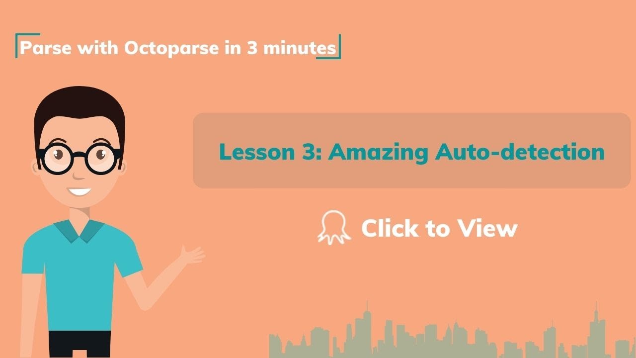 Amazing Auto detection| Parse with Octoparse in 3 minutes - YouTube