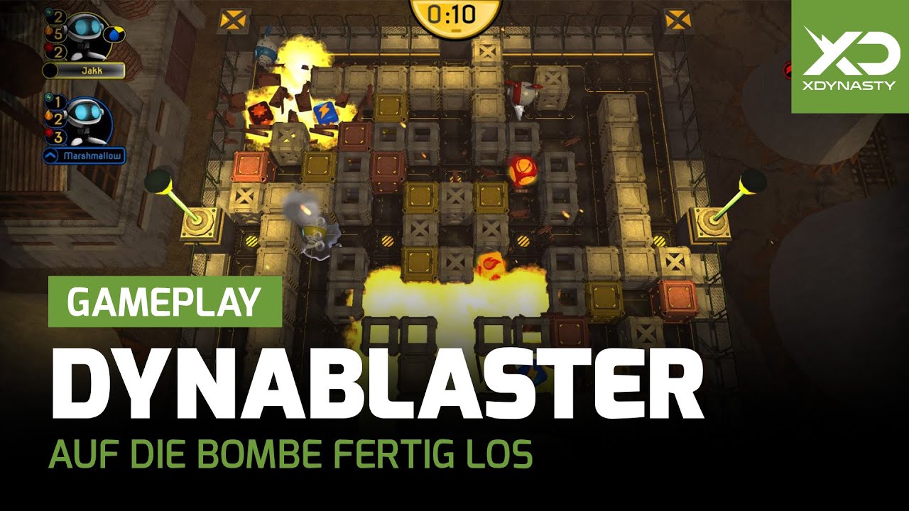 Dynablaster | Auf die Bombe fertig los - Gameplay - YouTube