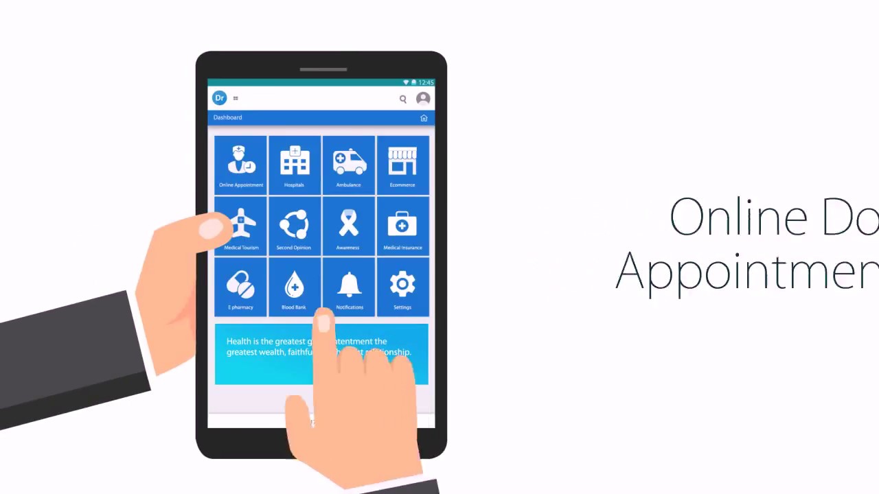 Online Appointment Illustrator Animation - YouTube