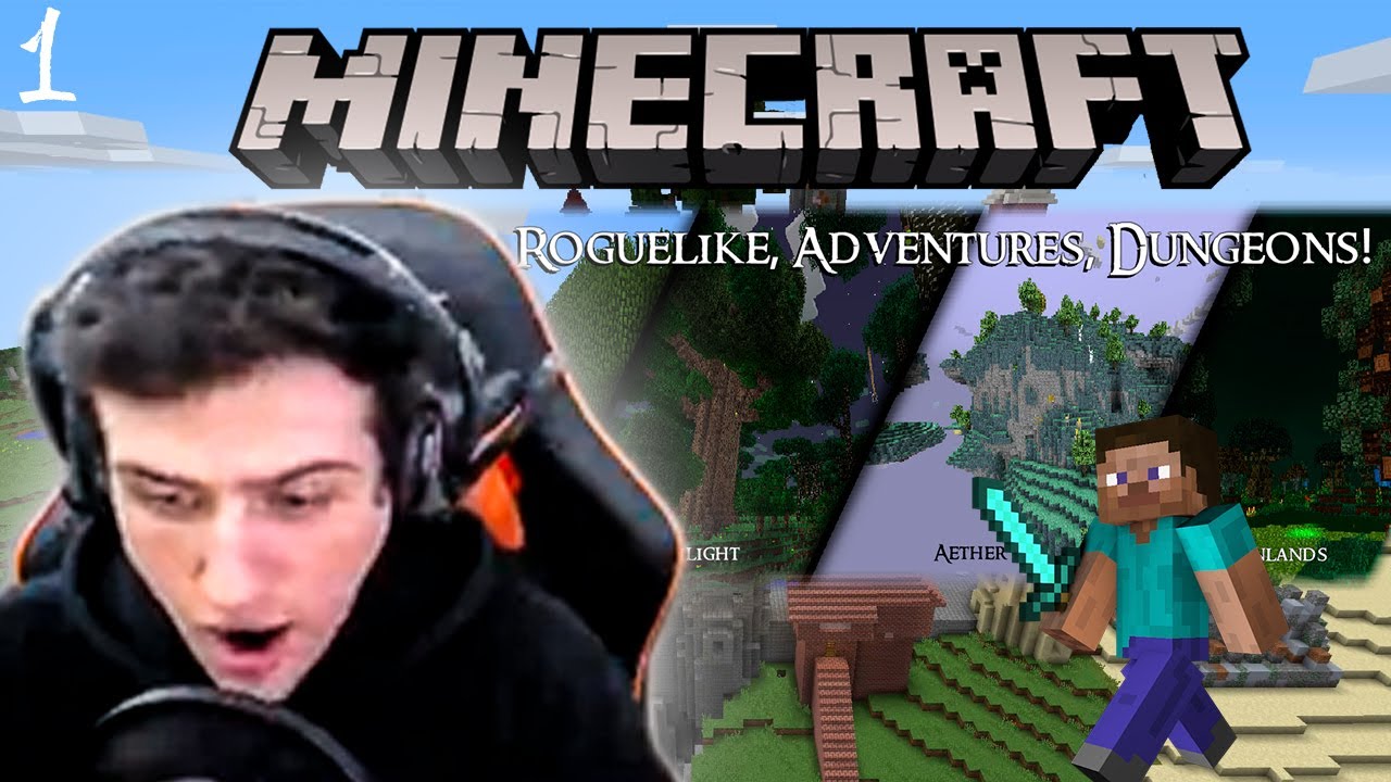 HELLYEAHPLAY ИГРАЕТ В MINECRAFT MOD ROGUELIKE DUNGEONS #2 - YouTube