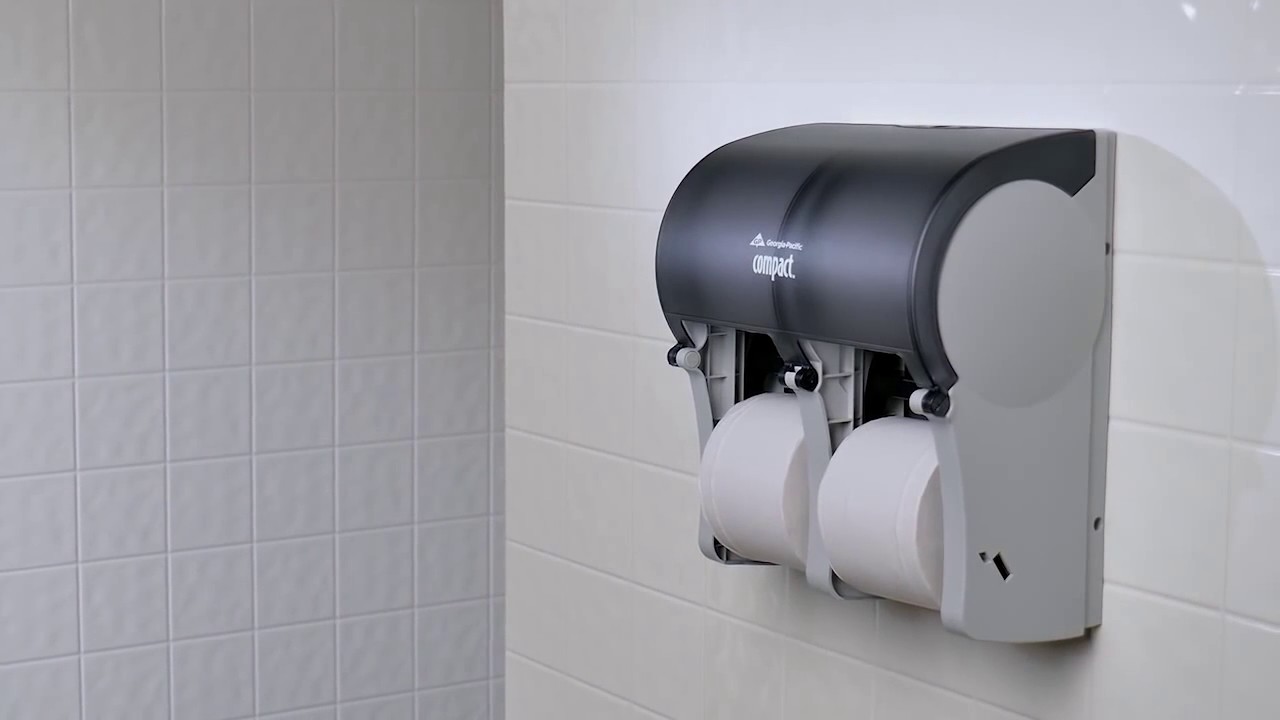 Compact® Tissue Dispensers Vertical and Quad Loading Instructions - YouTube