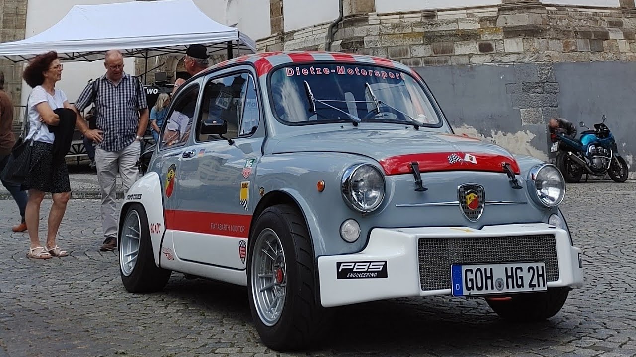 Drive Off Fiat Abarth 1000 TCR, Race Car. Boppard Oldtimer Treffen ...
