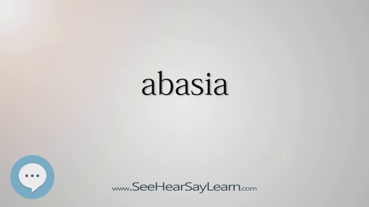 abasia (Every English Word Pronounced) 📕🔊🗣️😎 - YouTube