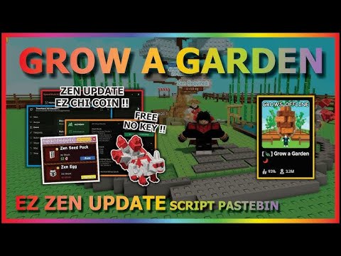 [ 🍃 ZEN UPDATE 🍃 ] Pet/Seed/Egg Script Spawner | GROW A GARDEN | PLACEABLE & GIFTABLE - YouTube