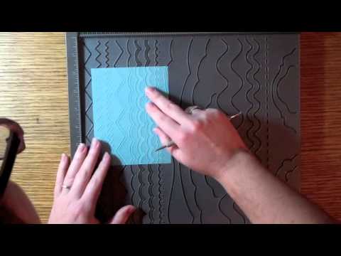 How to create scored borders - YouTube