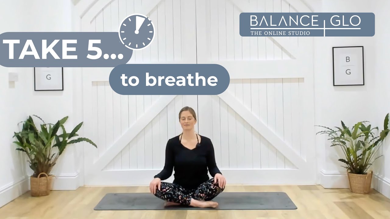 TAKE 5: TO BREATHE | CORPORATE WELLBEING | 5 MIN BREATHWORK - YouTube