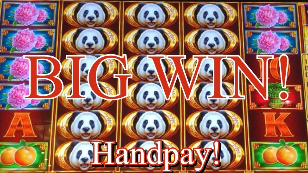 AWESOME RUN ON FU DAI LIAN LIAN PANDA 🐼 BIG WIN HANDPAY!!! 😱👍😁👉🛎 - YouTube