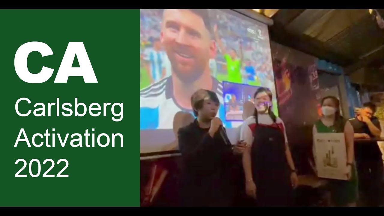 Charice Abundance - Carlsberg Cheers to the Fans Football Match Viewing ...