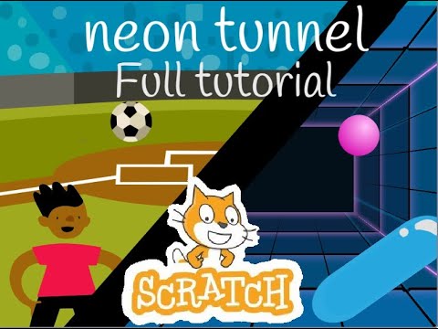 How to make neon tunnel game /full tutorial/ neon tunnel game /esey way ...
