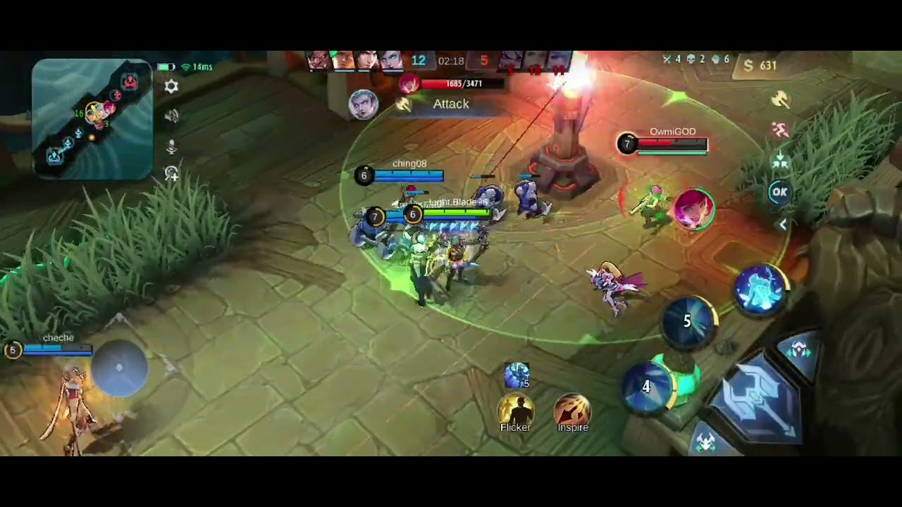 #MLBB Miya Captain Thorns gameplay Brawl. Victory - YouTube