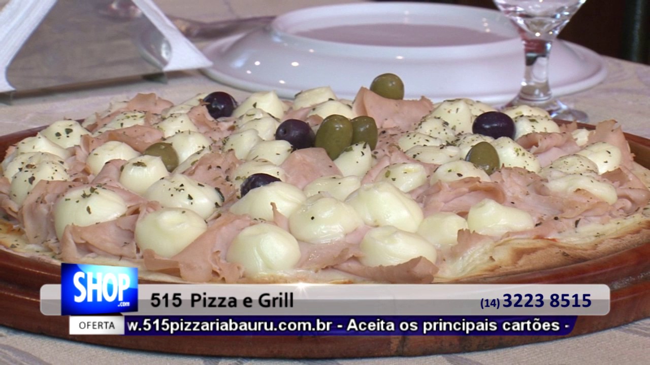 PIZZARIA EM BAURU - 515 PIZZA E GRILL - S 45 E S 46 - YouTube