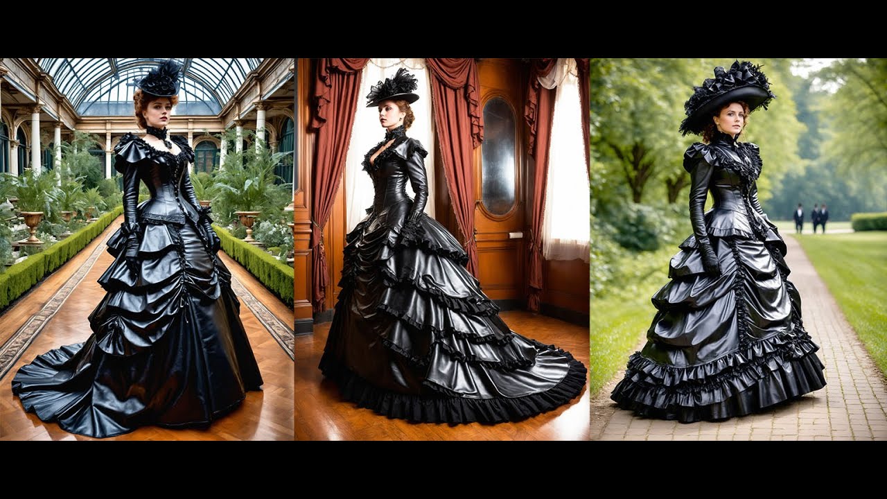 Victorian Leather Bustle Dresses That Turn Heads #victorian #leather # ...