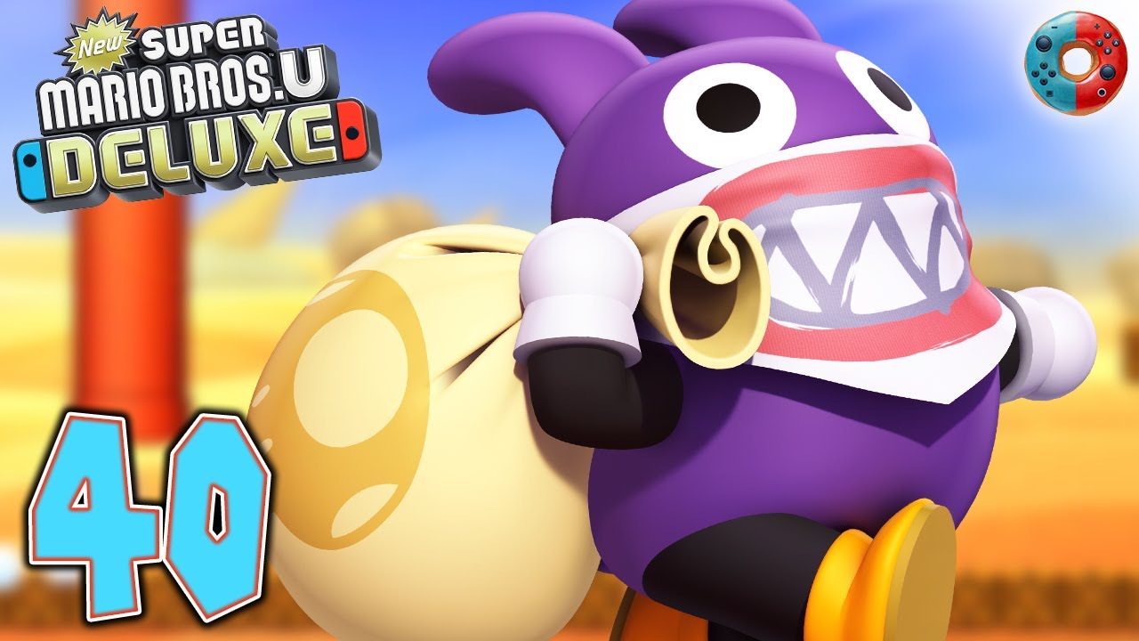 NABBIT TO THE RESCUE | Part 40 | New Super Mario Bros U Deluxe - YouTube