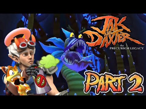 Dark Eco Plant Boss!!! | Jak and Daxter: The Precursor Legacy Part 2 ...