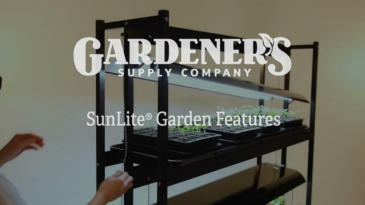 Features Common to All SunLite® Gardens from Gardener's Supply - YouTube
