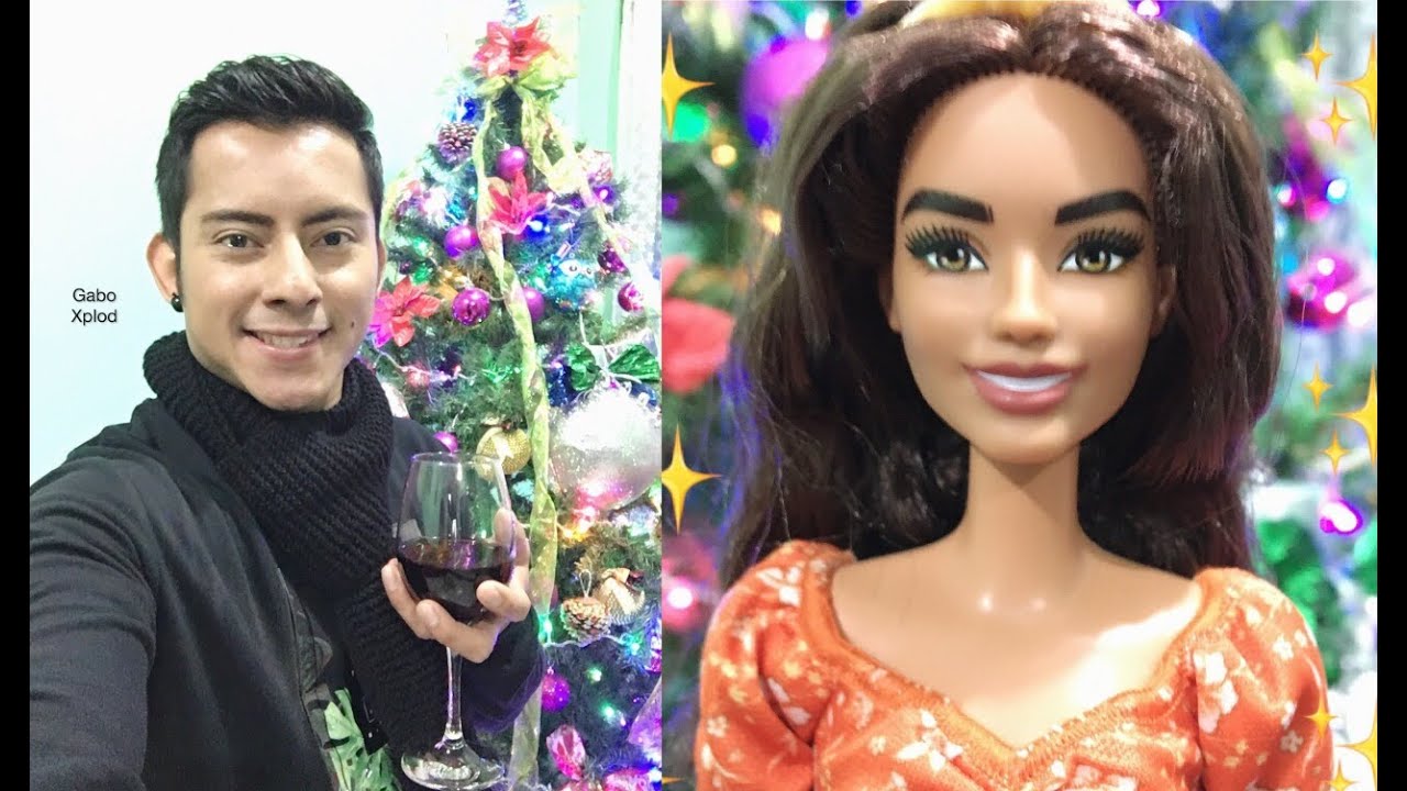 Feliz Navidad 2022, Unboxing Y Review Barbie Fashionista Número 182 ...